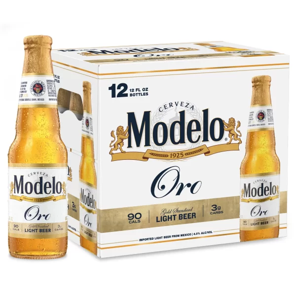 Modelo Oro 12 Pack Bottles - W Liquor Store